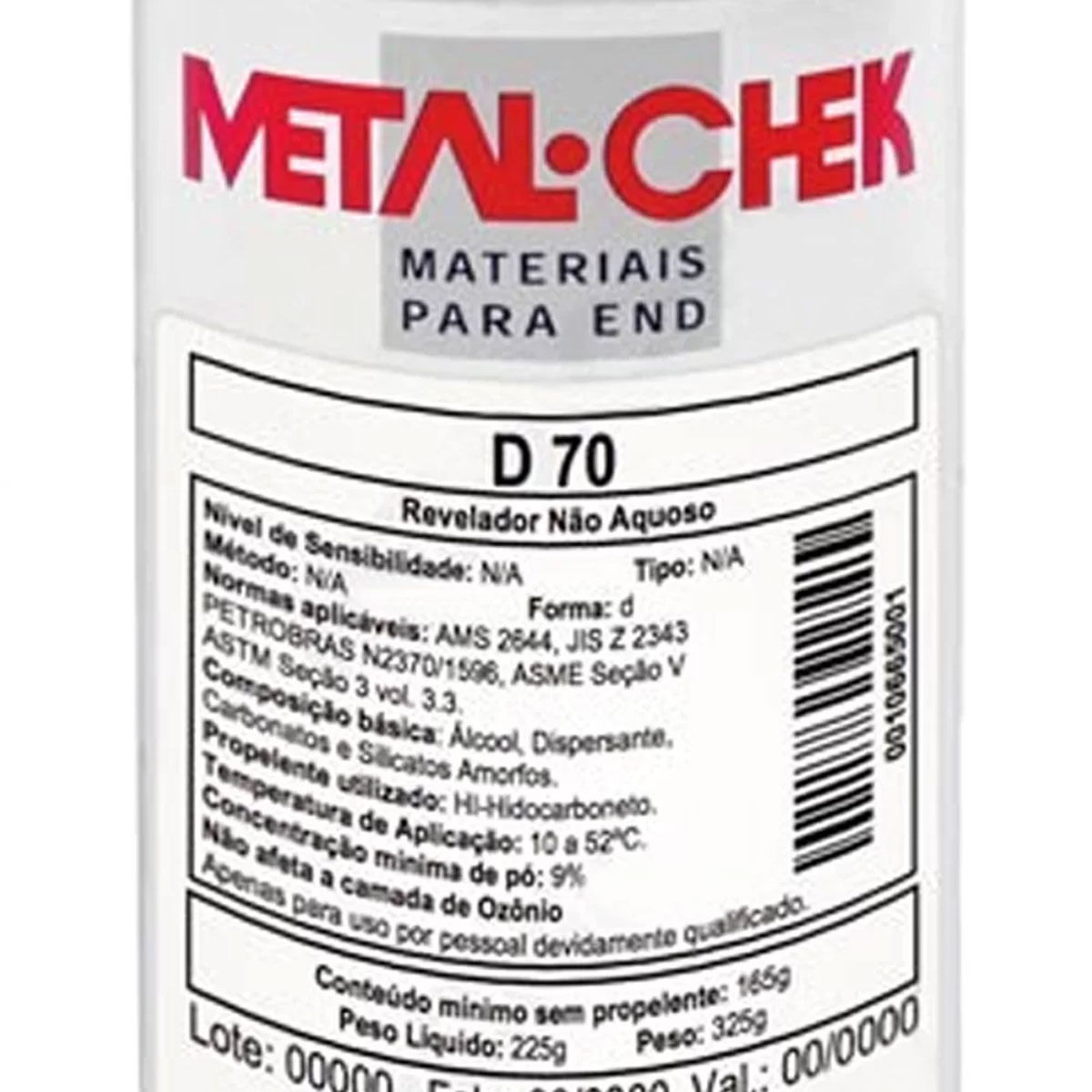 Revelador D-70HI 230g Metalcheck - Apiguana