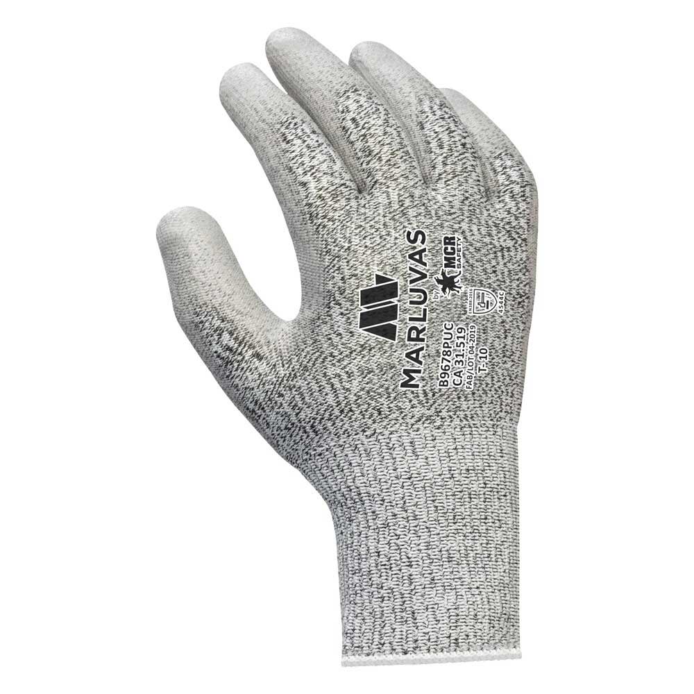 Luva Ultra Tech 9 G Cinza Tricotada PU CA39835 Marluvas - Apiguana ...