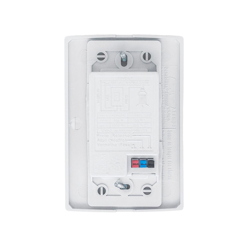 Sensor Presença Qualitron 180G Branco QI6MB - Apiguana